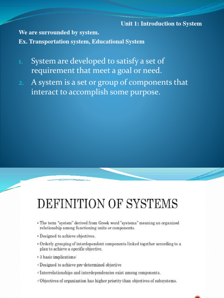 UNIT1 Software Engineering | PDF | System | Management Information System