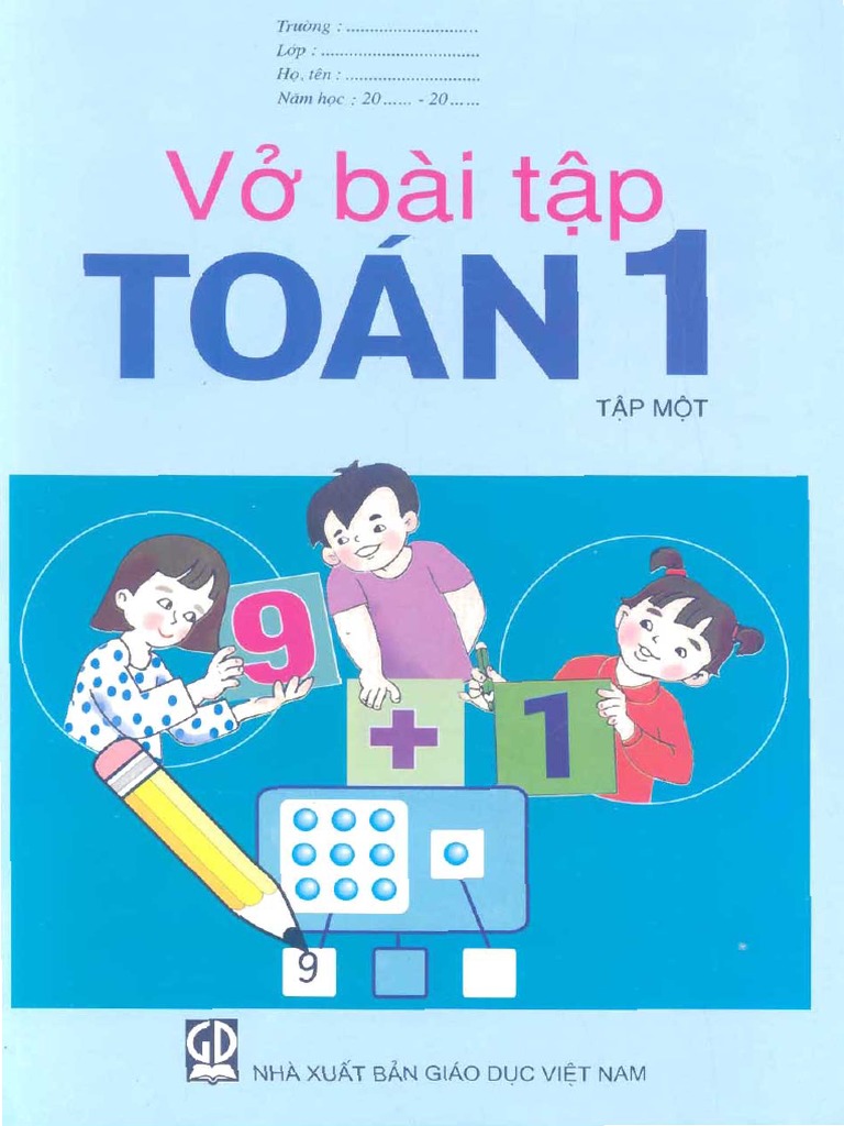(Downloadsachmienphi - Com) Vo Bai Tap Toan Lop 1 Tap 1 | PDF