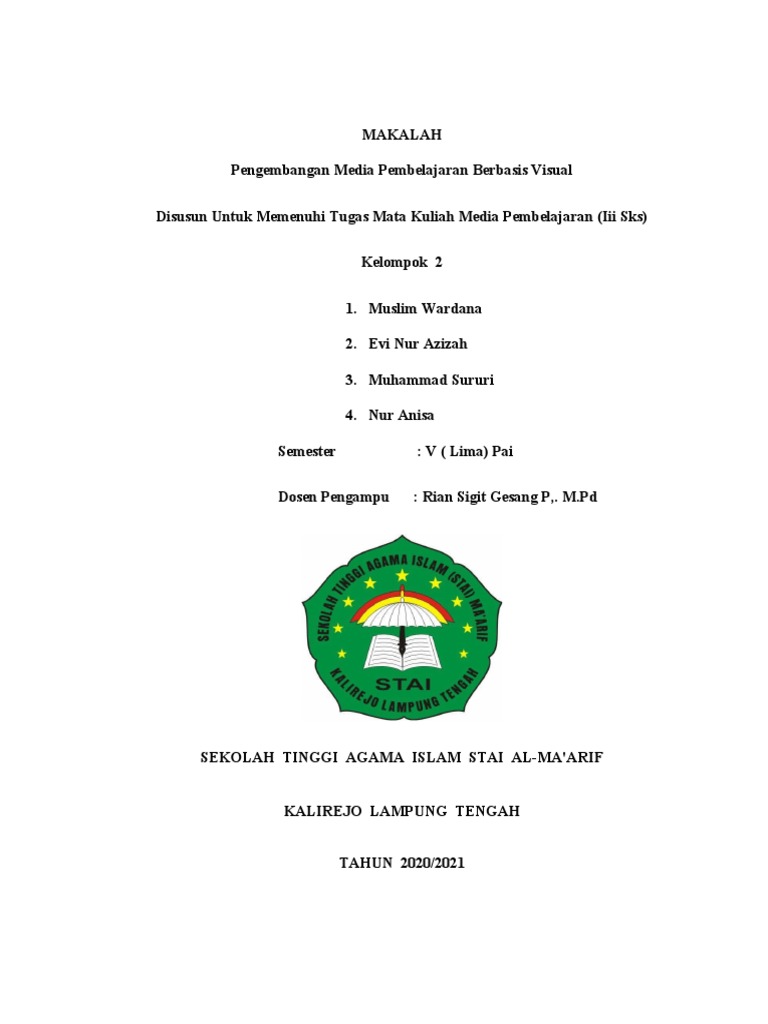Pengembangan Media Berbasis Visual | PDF
