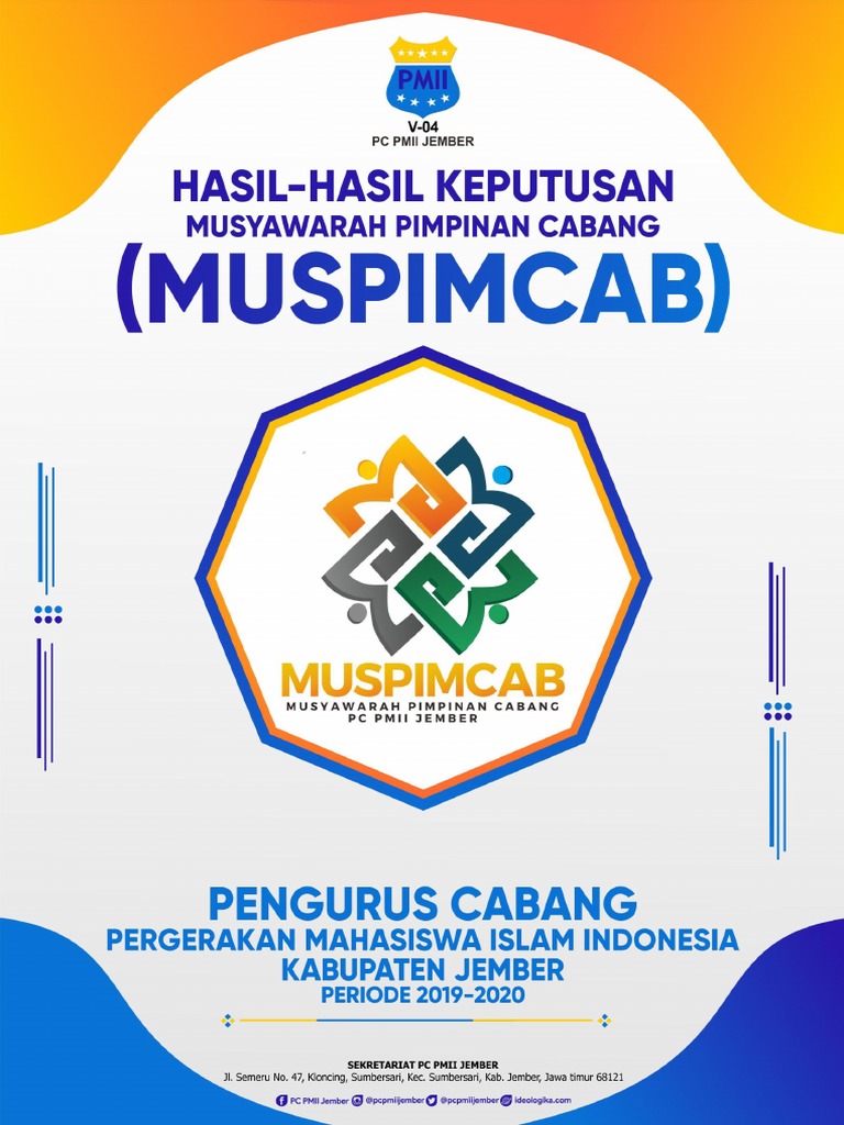 Keputusan Muspimcab PMII Jember 2021 | PDF