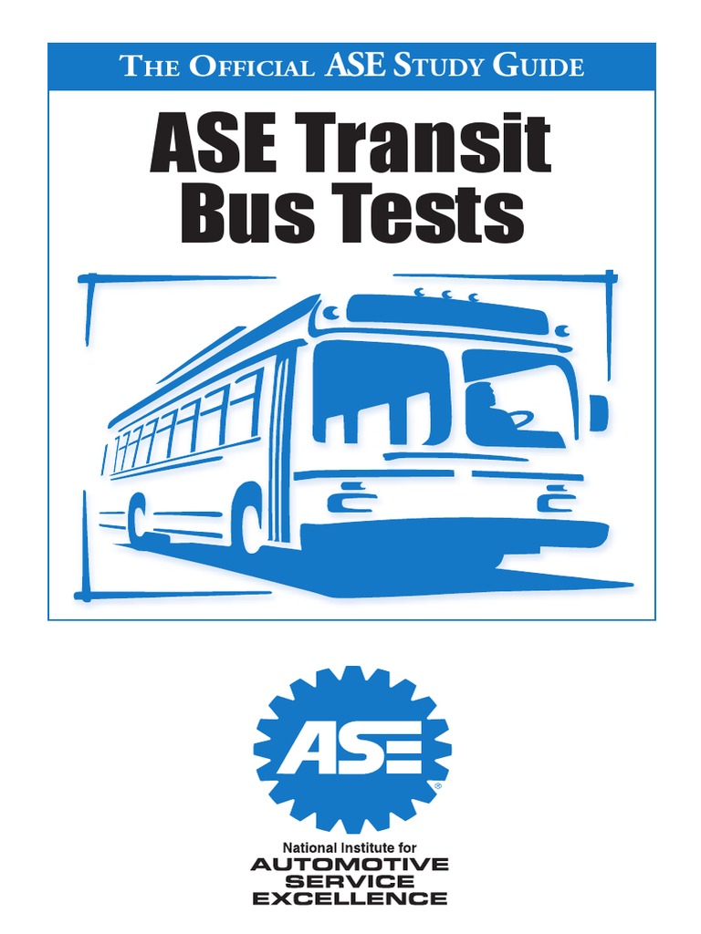 ASE Transit Bus Tests | PDF | Piston | Ignition System