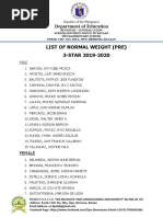 Grade 3 Matiyaga 2021 2022 | PDF