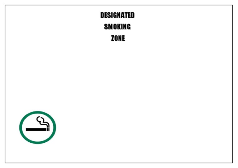 Smoking Zone | PDF