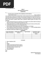 How To Fill Gratuity Form F | PDF | Gratuity | Government