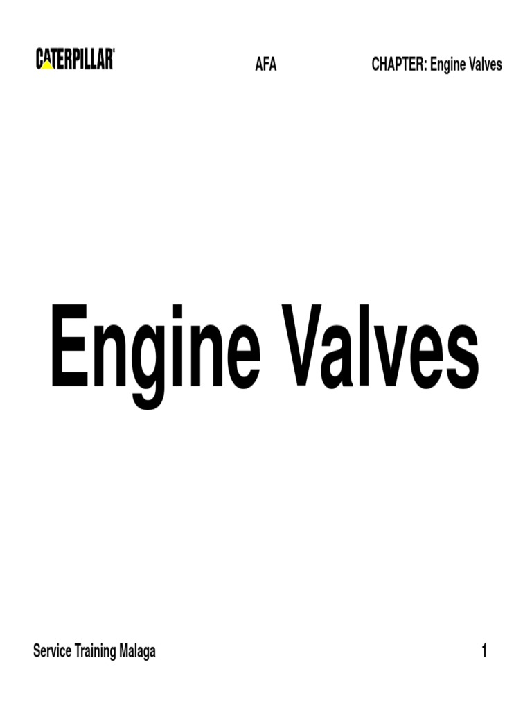 AFA CHAPTER: Engine Valves | PDF | Valve | Steel