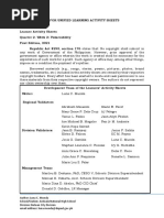 DRRR Q1 Module 3 | PDF | Hazards | Natural Disasters