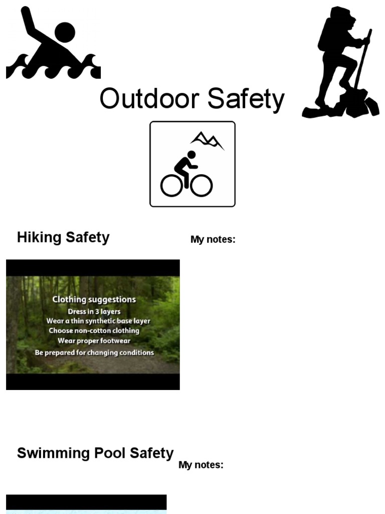 Outdoor Safety | PDF | Art | Technology & Engineering