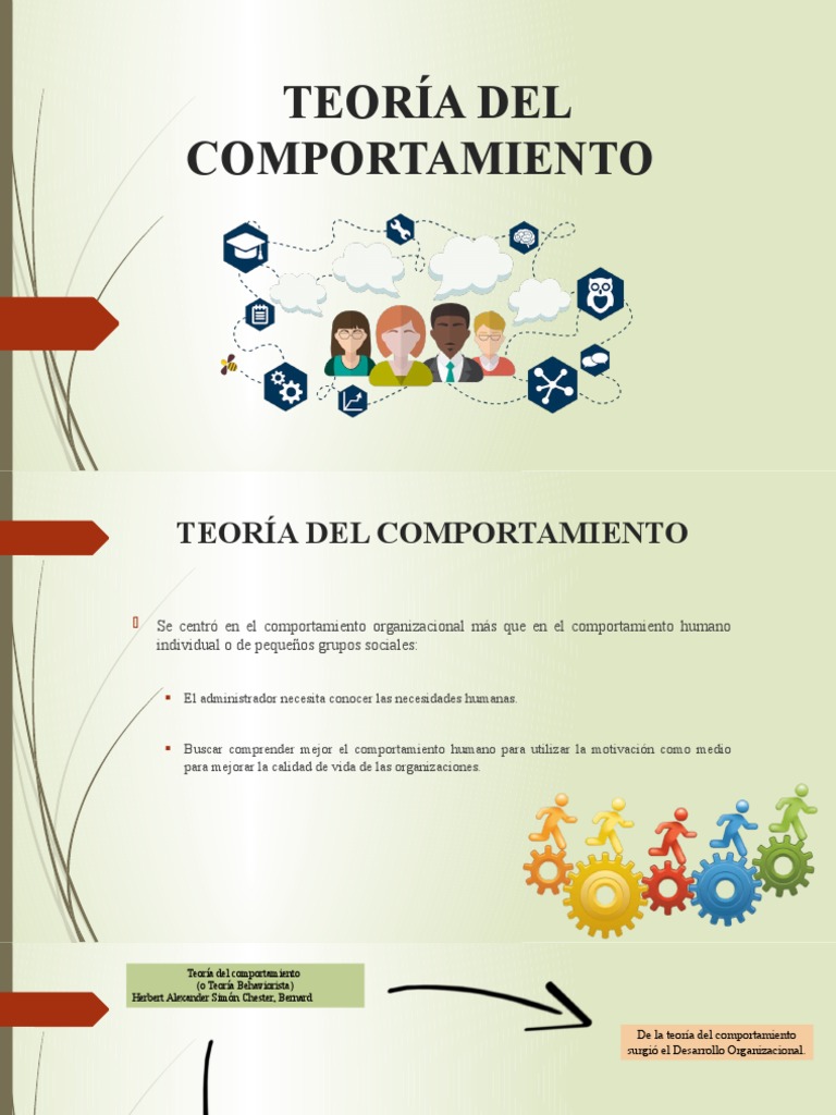 Teoria Del Comportamiento | PDF