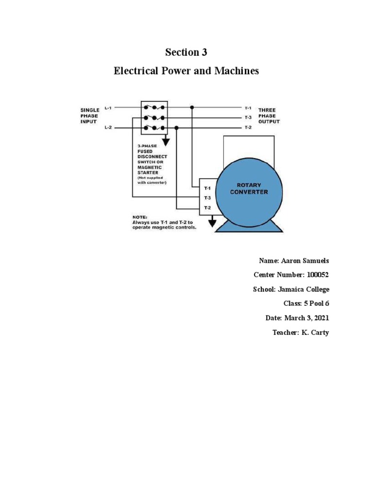 SECTION 3 (Motor Control SBA Report) | PDF | Switch | Electric Motor