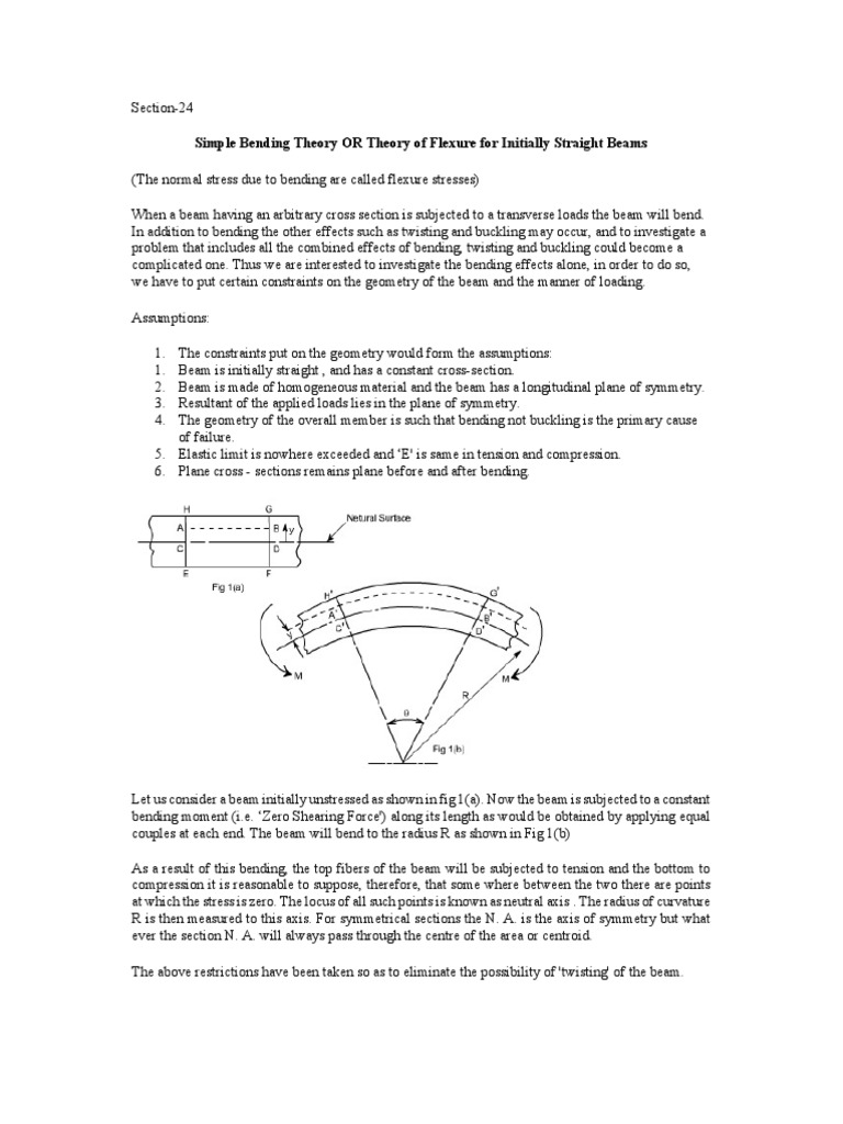 IC24 | PDF | Bending | Beam (Structure)