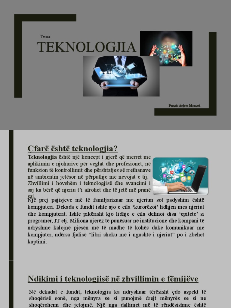 TEKNOLOGJIA | PDF