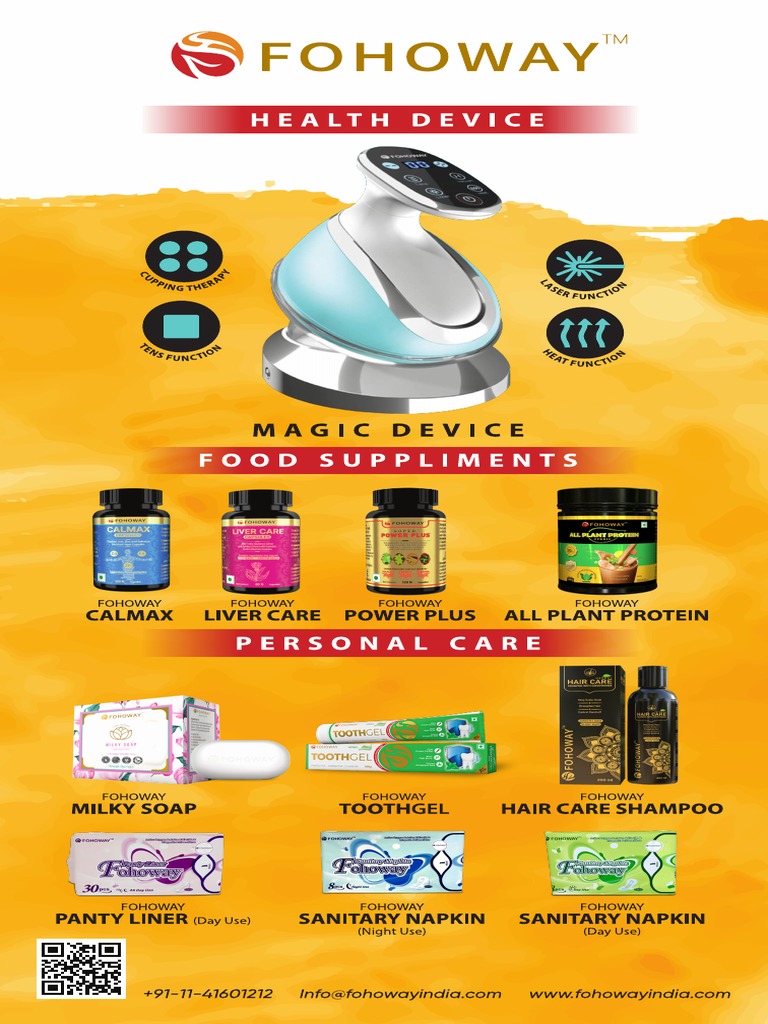 Fohoway All Products Standee | PDF