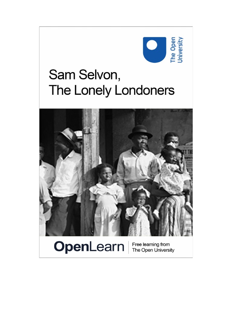 Sam Selvon The Lonely Londoners | PDF | Narration | Narrative