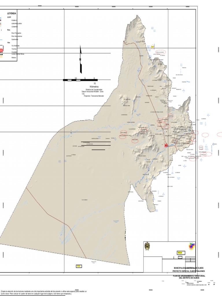 12 Mapa Base Olmos | PDF | Geofísica | Geografía