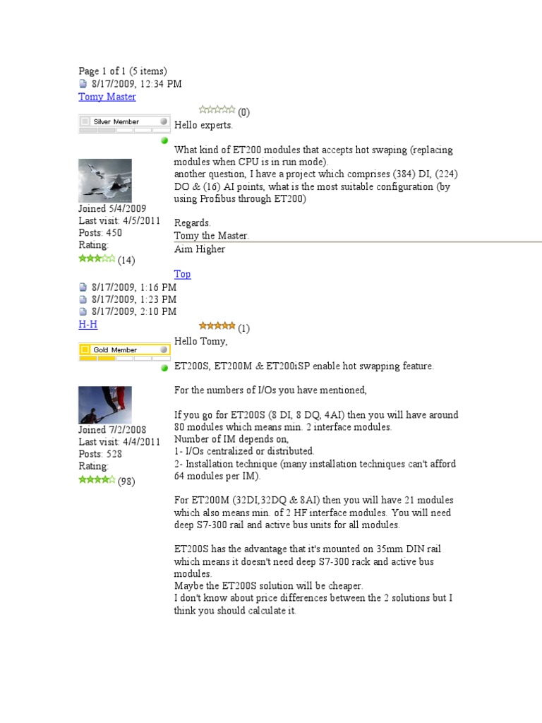 ET200S | PDF | Office Equipment | Digital Technology