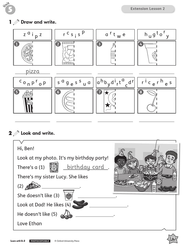 LWU 2 Extension Unit 5 | PDF