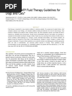 2024 AAHA Fluid Therapy Guide | PDF