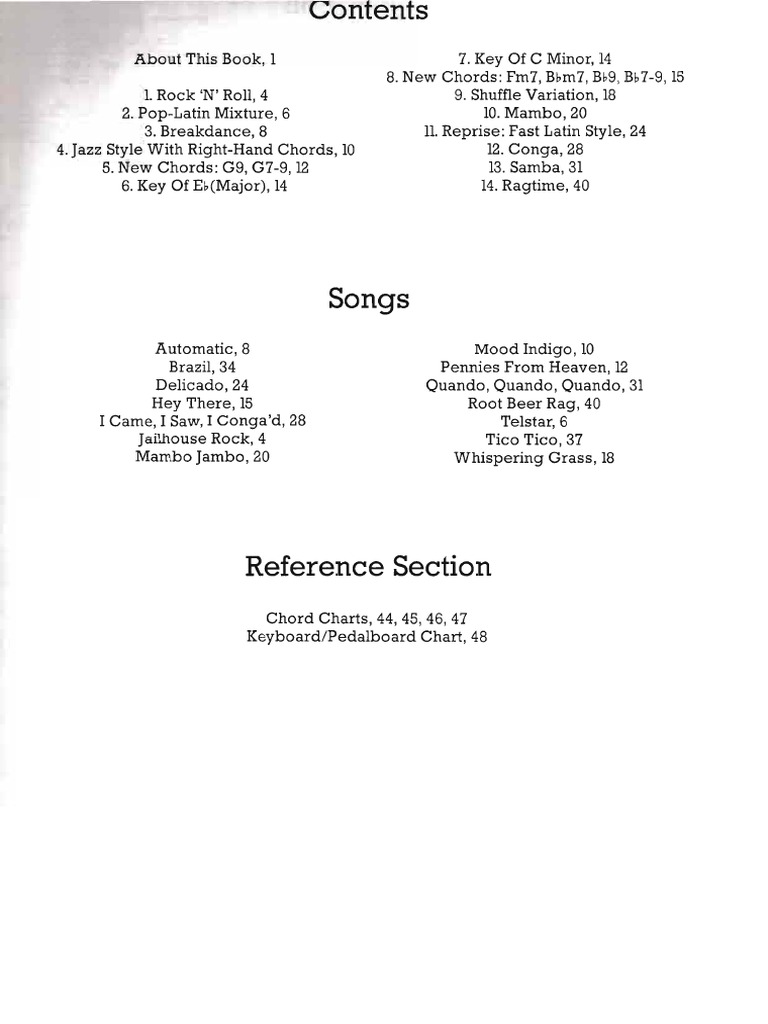 Complete Organ Player Book 7 | PDF