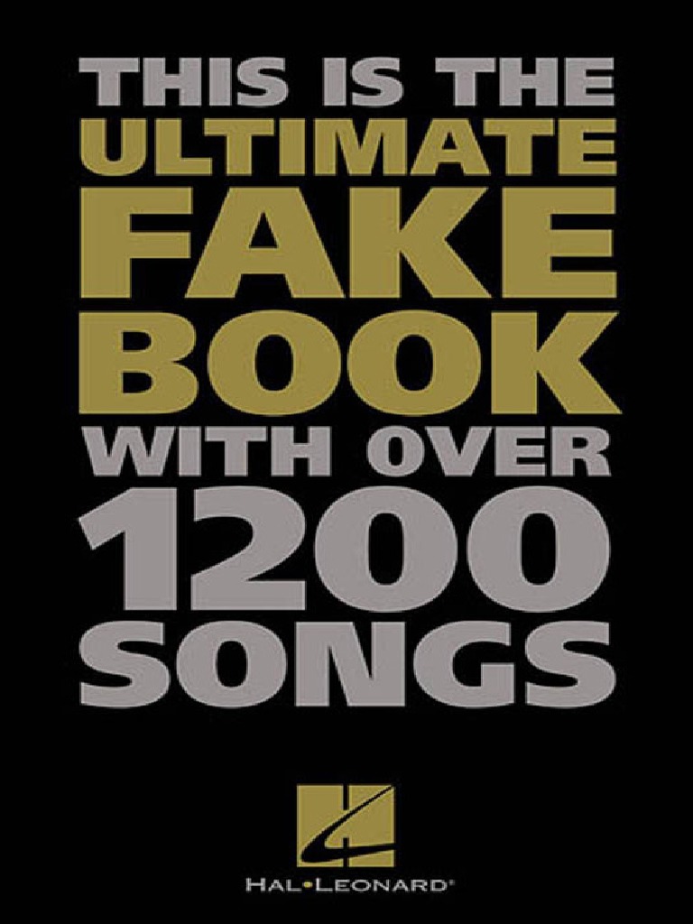 Ultimate Fake Book | PDF