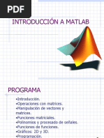 MATLAB Problemas | PDF | Matriz (Matemáticas) | Análisis matemático