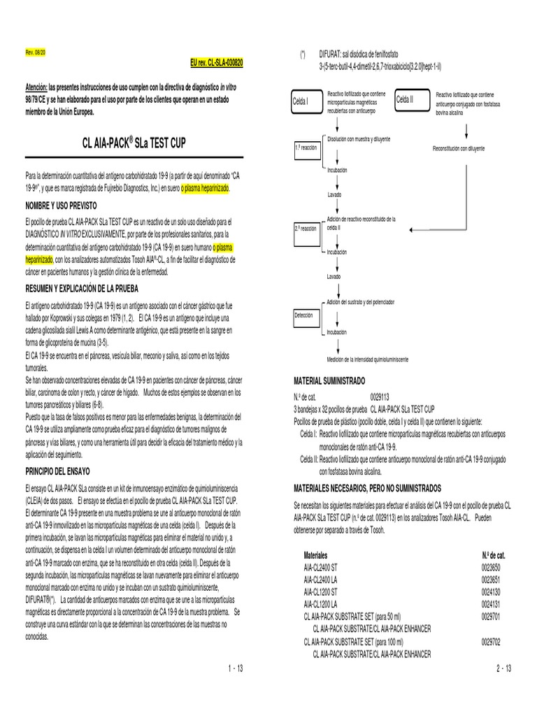 CL Slatc Es | PDF | Calibración | Cáncer