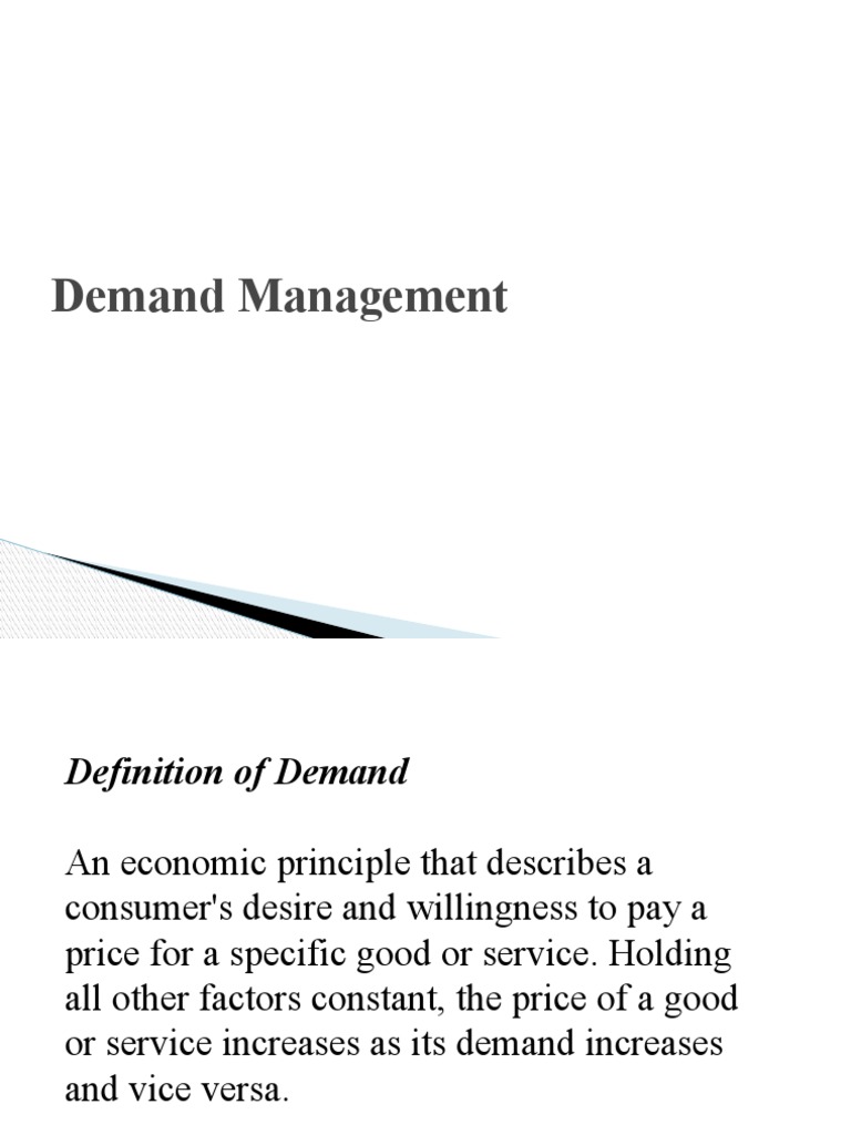 Demand Types | PDF | Demand | Marketing