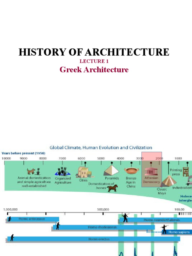 Greek Architecture | PDF | Column | Architectural Design