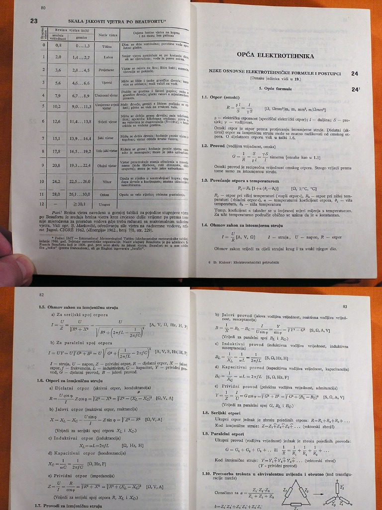 Dragutin Kaiser Elektrotehnicki Prirucnik | PDF