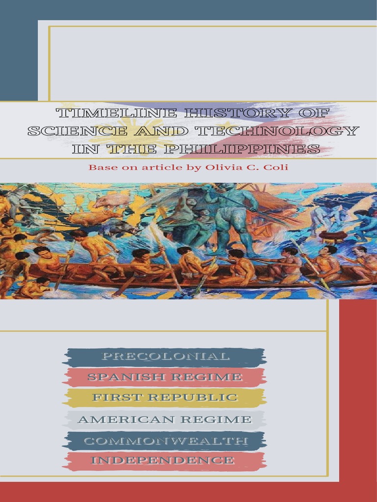 Timeline History of Science and Technology in The Philippines | PDF ...