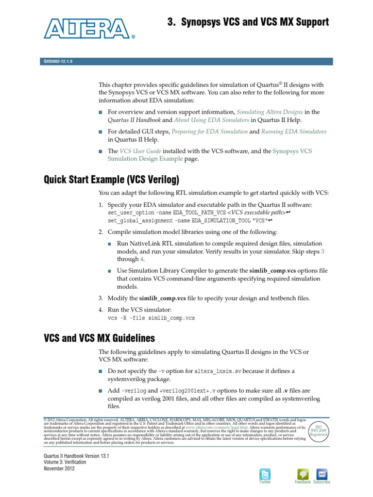 Dokumen - Tips - 3 Synopsys Vcs and Vcs MX Support and Vcsmxsetupsh Combined Verilog HDL and ...