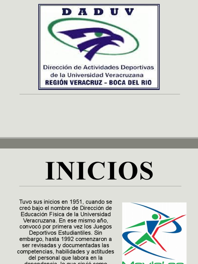 Historia de La DADUV | PDF | Salud y bienestar
