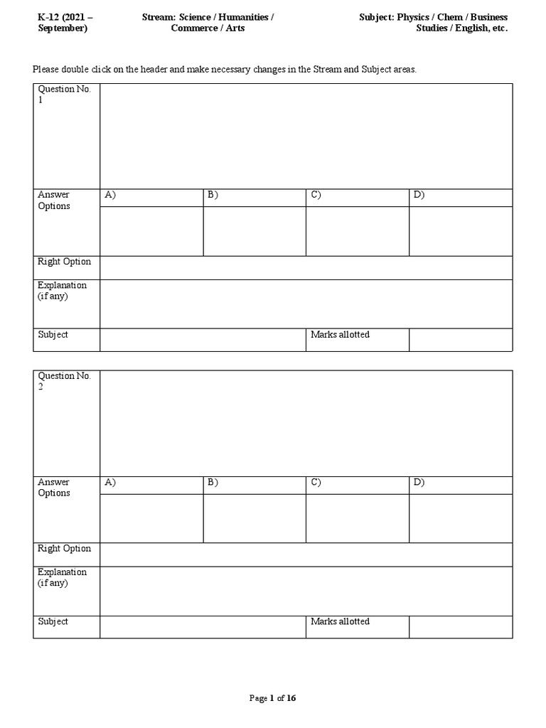K-12 - Q&A Format | PDF | Computing | Computer Data