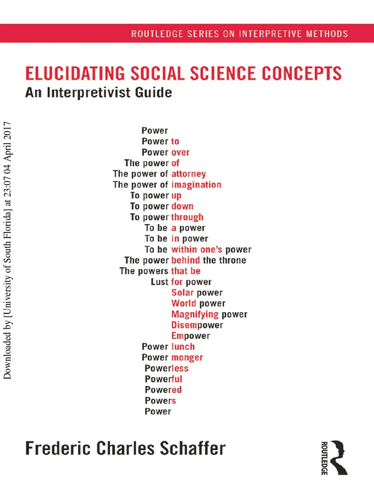 Elucidating Social Science Concepts | PDF | Concept | Social Sciences