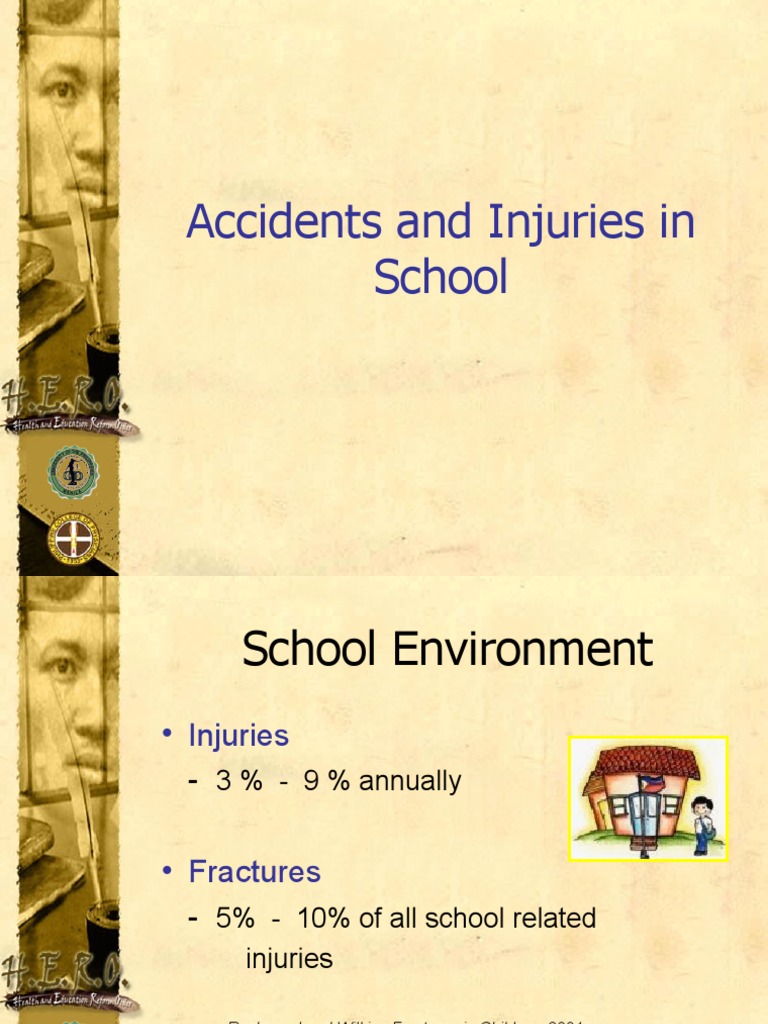 Accidents and Injuries in School-02 | PDF | Elbow | Arthritis