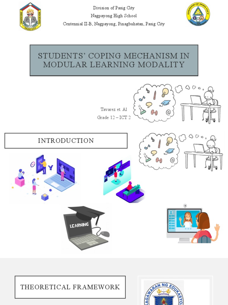 Students' coping mechanisms in modular learning | PDF