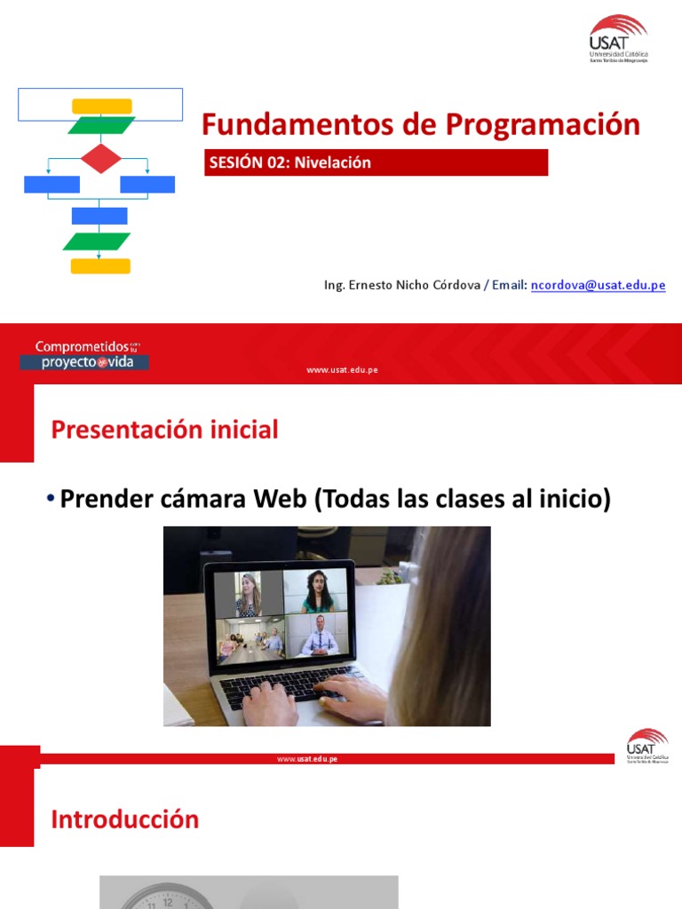Fundamentos de la Programación: Repaso de conceptos básicos y resolución de ejercicios lógicos ...