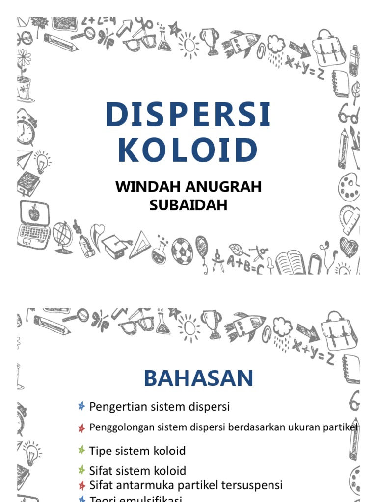Sistem Dispersi | PDF