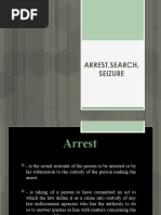 Arrest, Search and Seizure Power Point With Draw-English - Ne | PDF ...