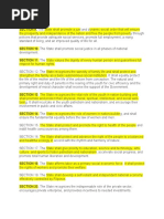 Non-Self-Executing Provisions in 1987 Constitution | PDF | Human Rights ...
