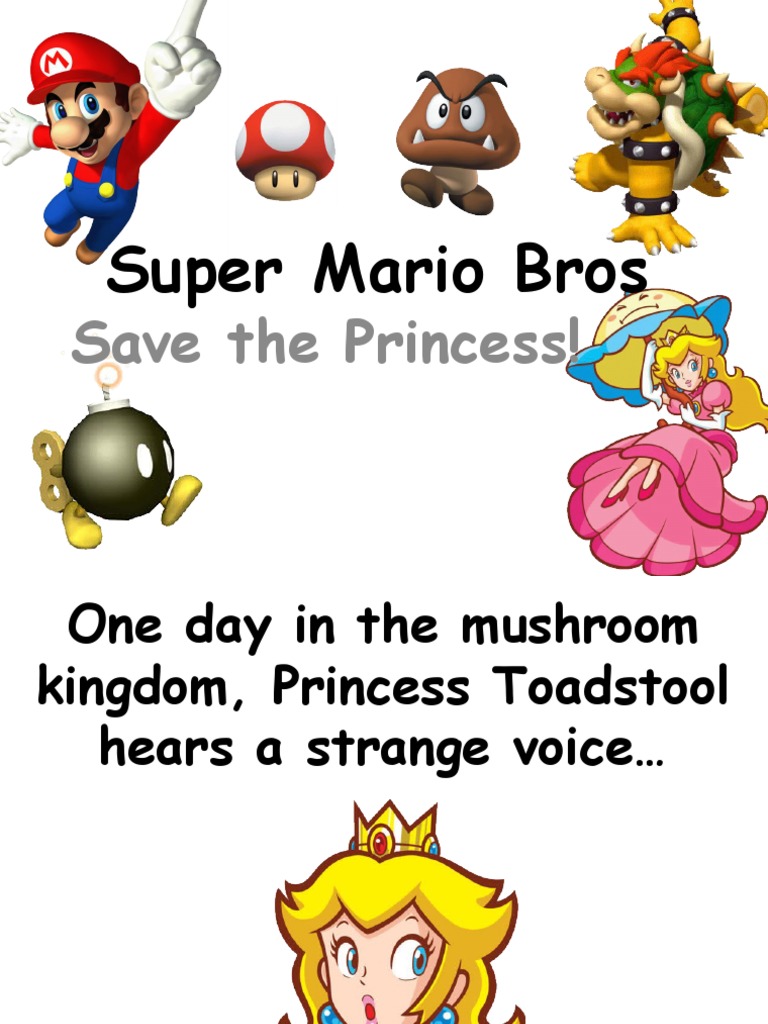 Super Mario Choose Your Own Adventure Story | PDF | Mario | Nintendo