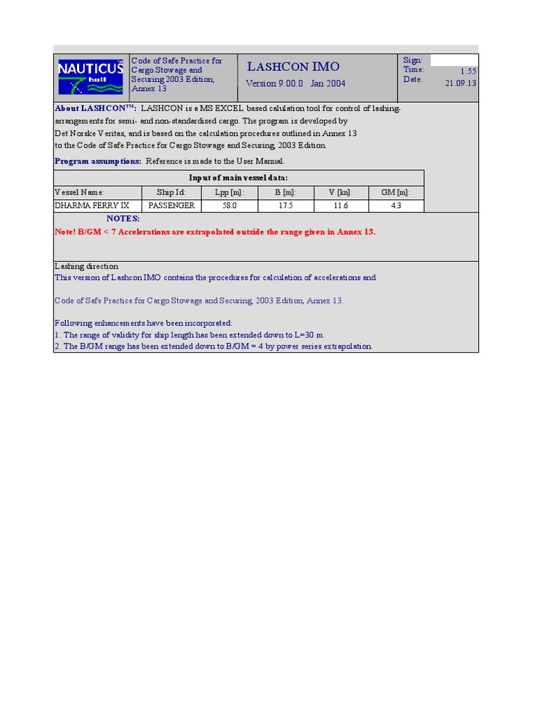 LashCon IMO - Rev 9.0 - tcm4-287975 | PDF | Transport | Vehicles