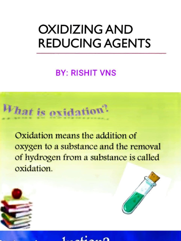 Chemistry Basics: Redox Reactions | PDF | Redox | Industrial Processes