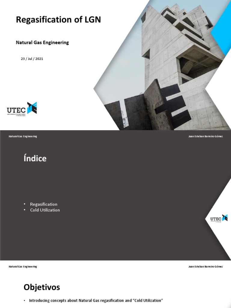 Regasification of LGN - Cold Utilization | PDF | Liquefied Natural Gas ...
