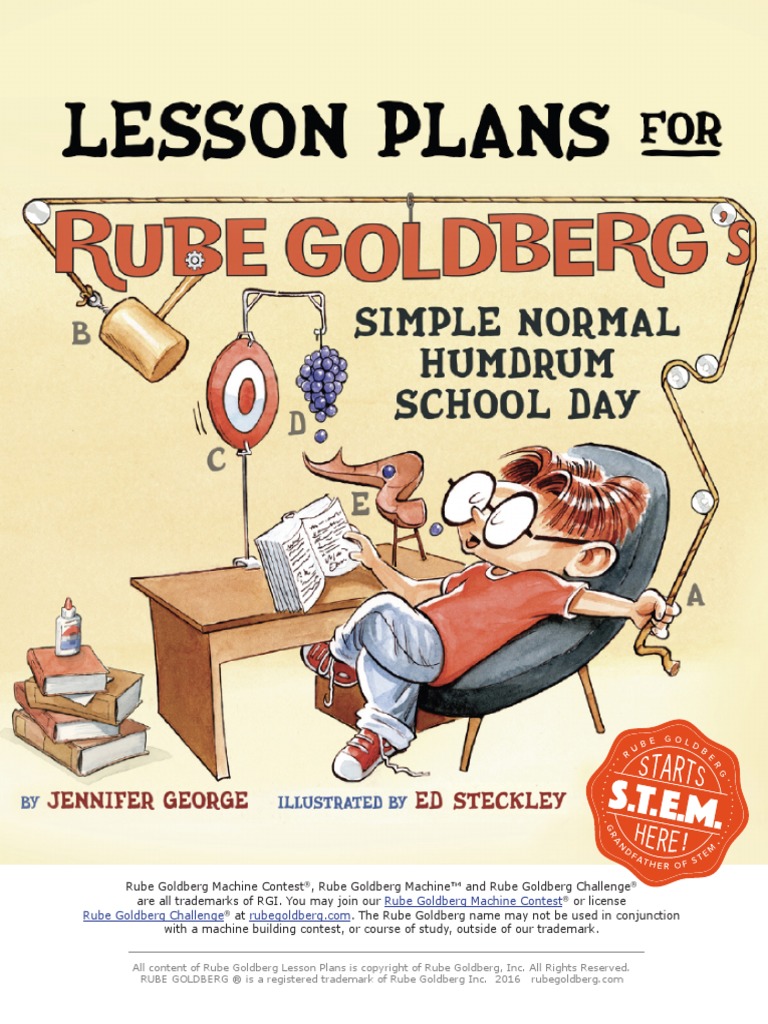 Rube Goldberg Machine Contest Rube Goldberg Challenge | Download Free ...