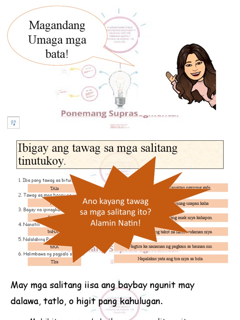 Ponemang Suprasegmental, Haba at Diin | PDF