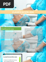 Clasificación ASA: Historia y Clases | PDF | Cirugía | Cuidado de la salud