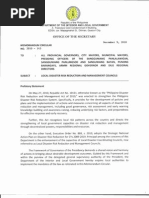 EO No. 005 2018 REORGANIZATION BDRRMC COMPOSITION | PDF | Emergency ...