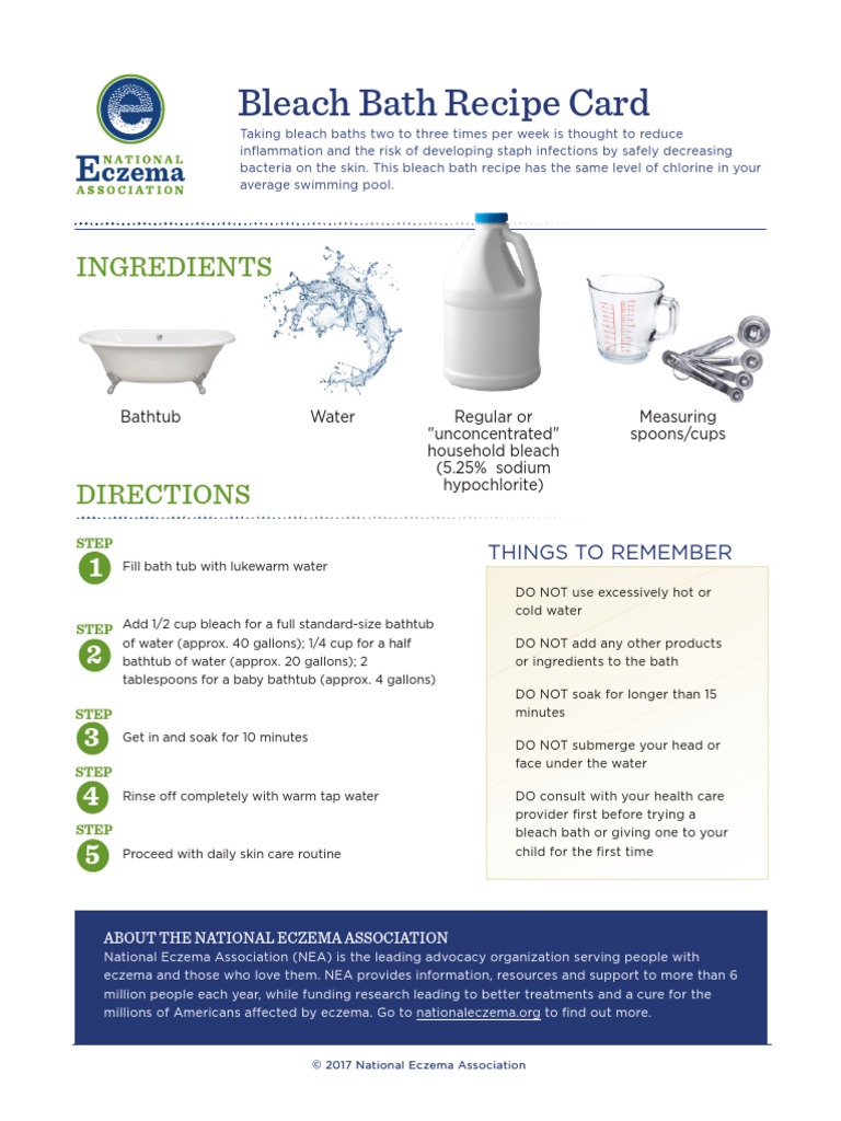 Bleach Bath DFormula | PDF | Bleach | Public Health