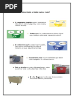 Código de Colores para Reciclaje en México | PDF | Residuos | Reciclaje