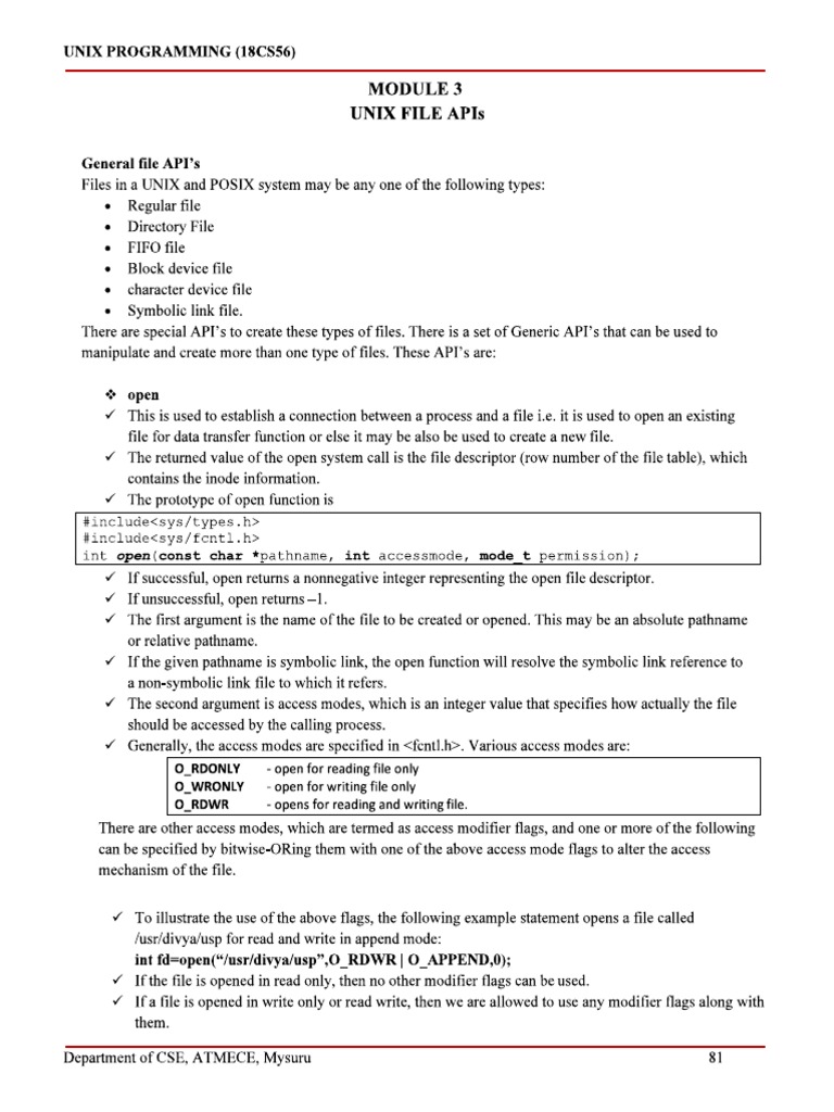 UNIX Mod3@AzDOCUMENTS - in | PDF